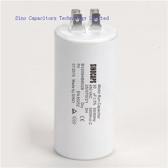 Motor run capacitor